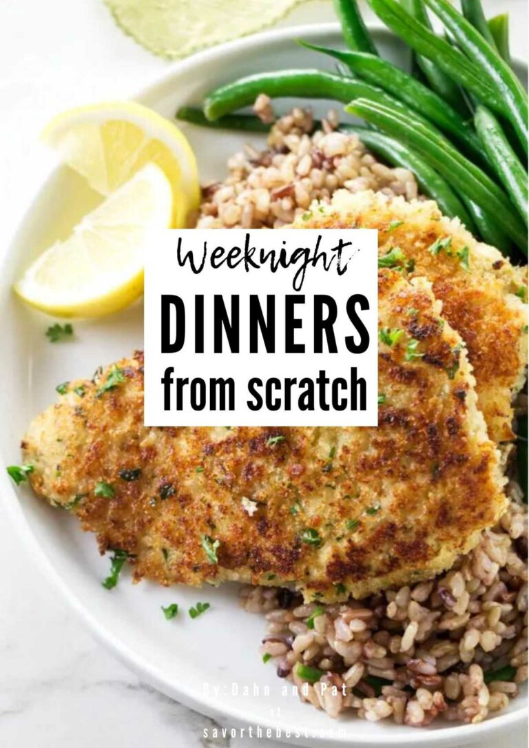 Get a Free E-Book For Weeknight Dinners From Scratch - Savor the Best