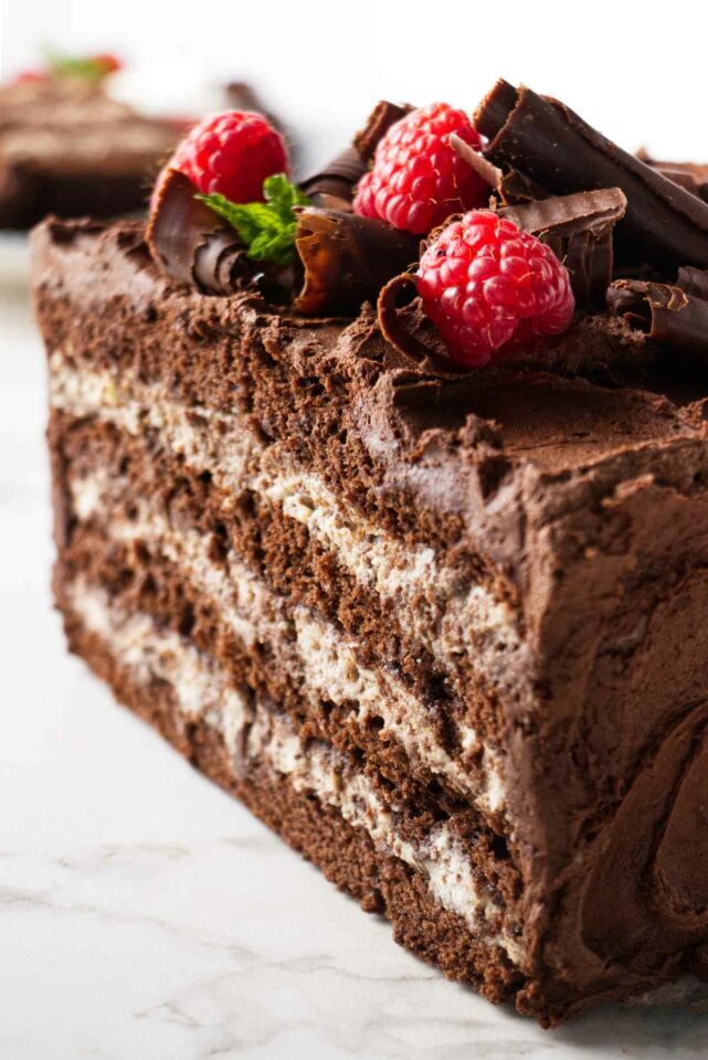 Chocolate Cassata Cake - Savor the Best