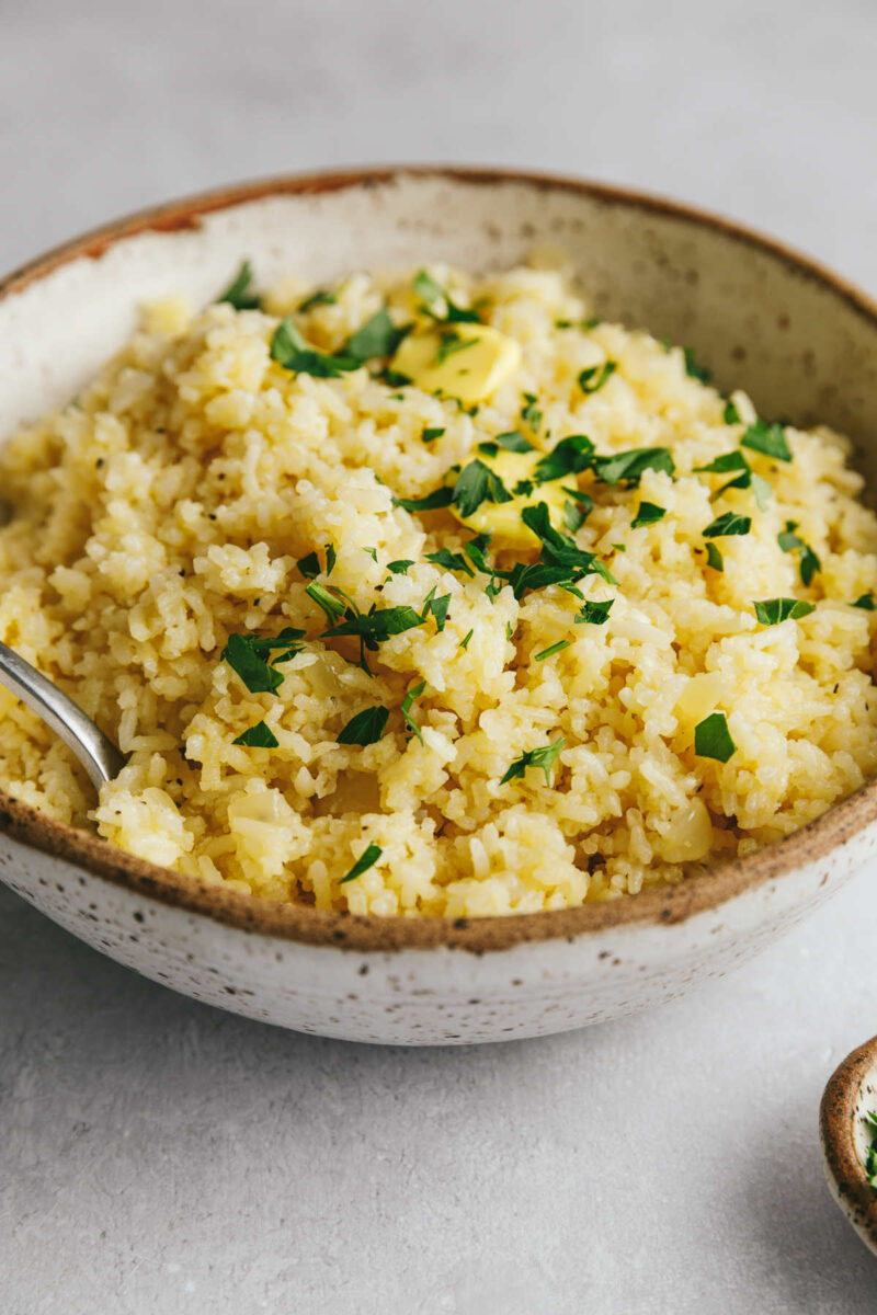 Garlic Butter Rice - Savor the Best