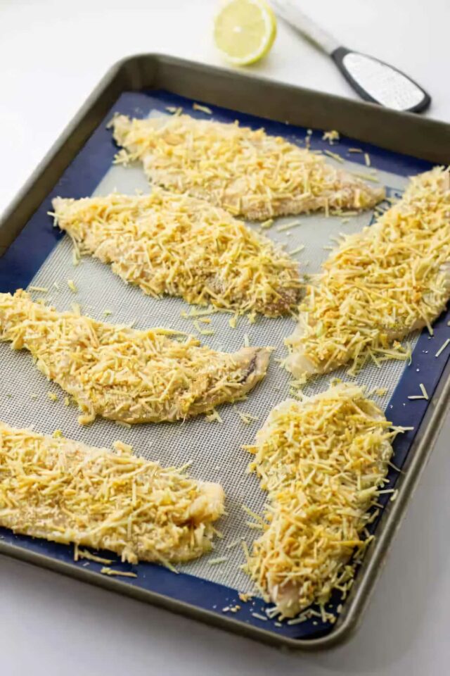 Parmesan Crusted Sole - Savor the Best