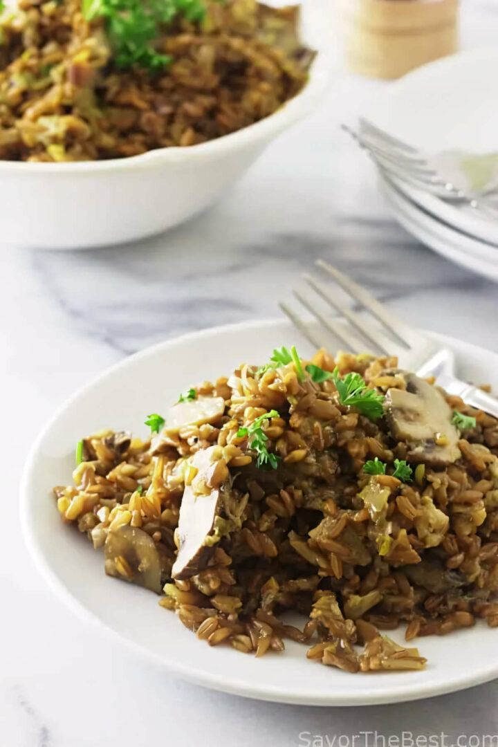 Mushroom Farrotto - Savor the Best