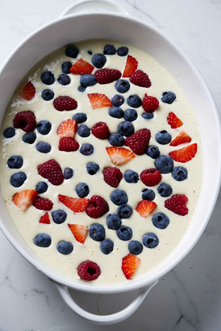 Baked Yogurt with Berries - Savor the Best