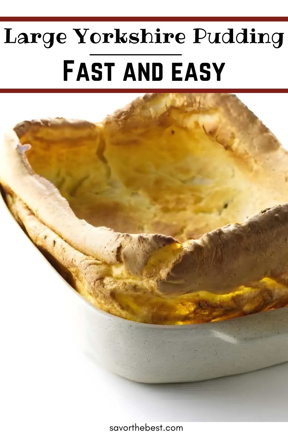 Large Yorkshire Pudding - Savor the Best