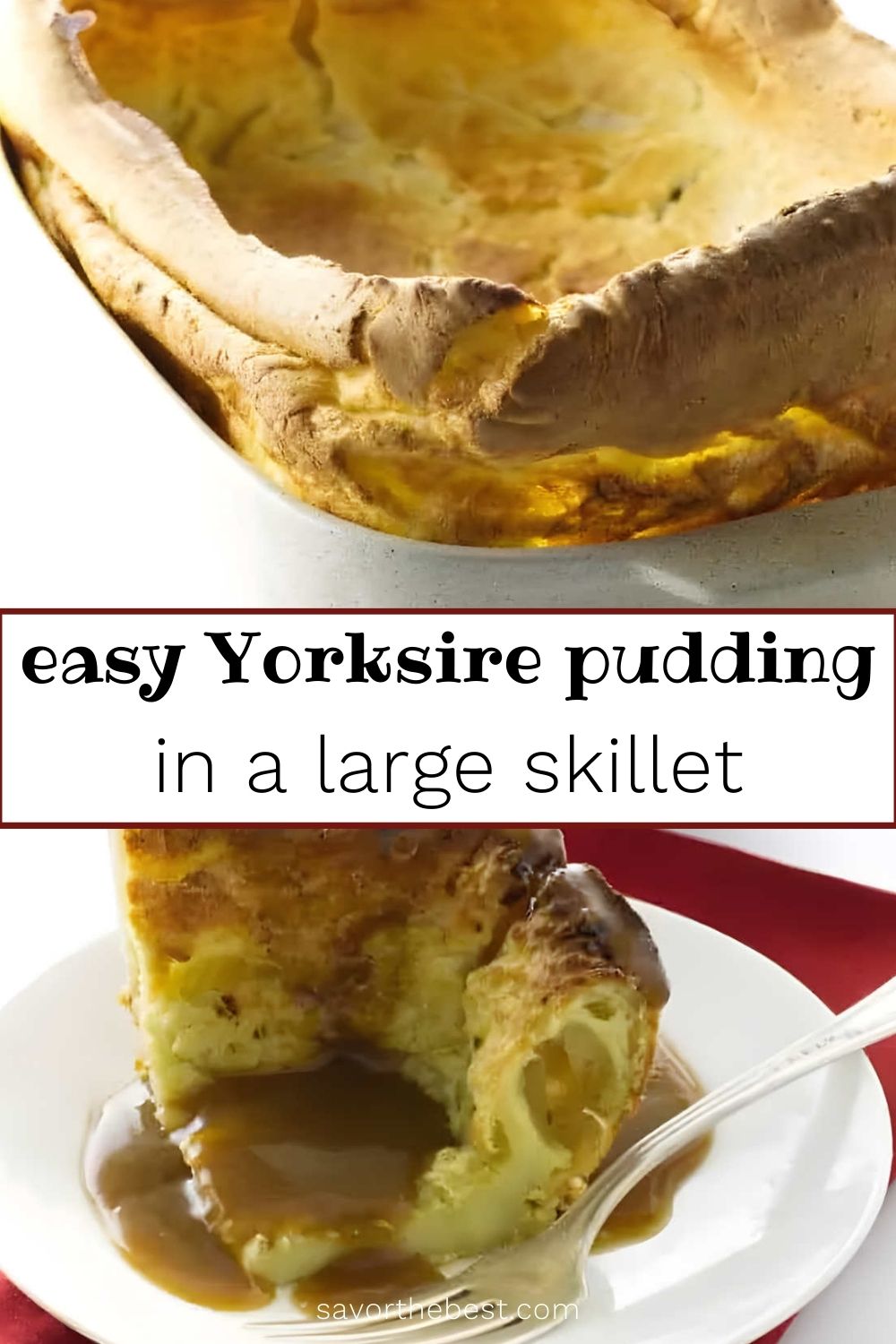 Large Yorkshire Pudding - Savor the Best