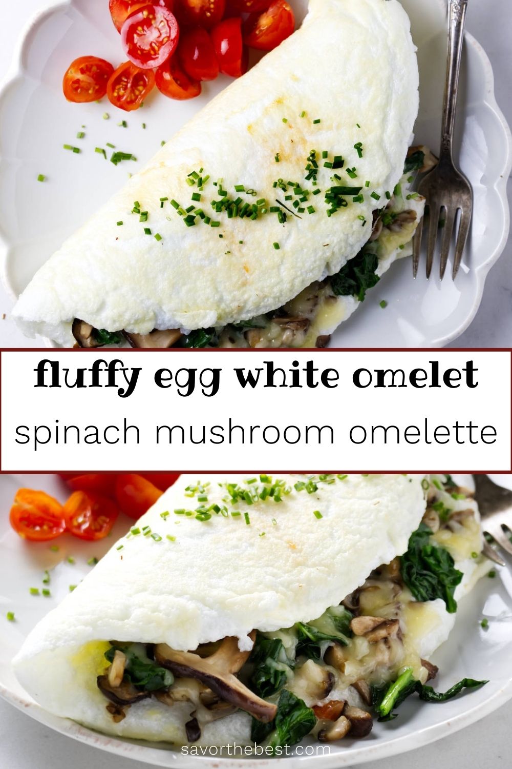 Fluffy Egg White Omelet - Savor the Best