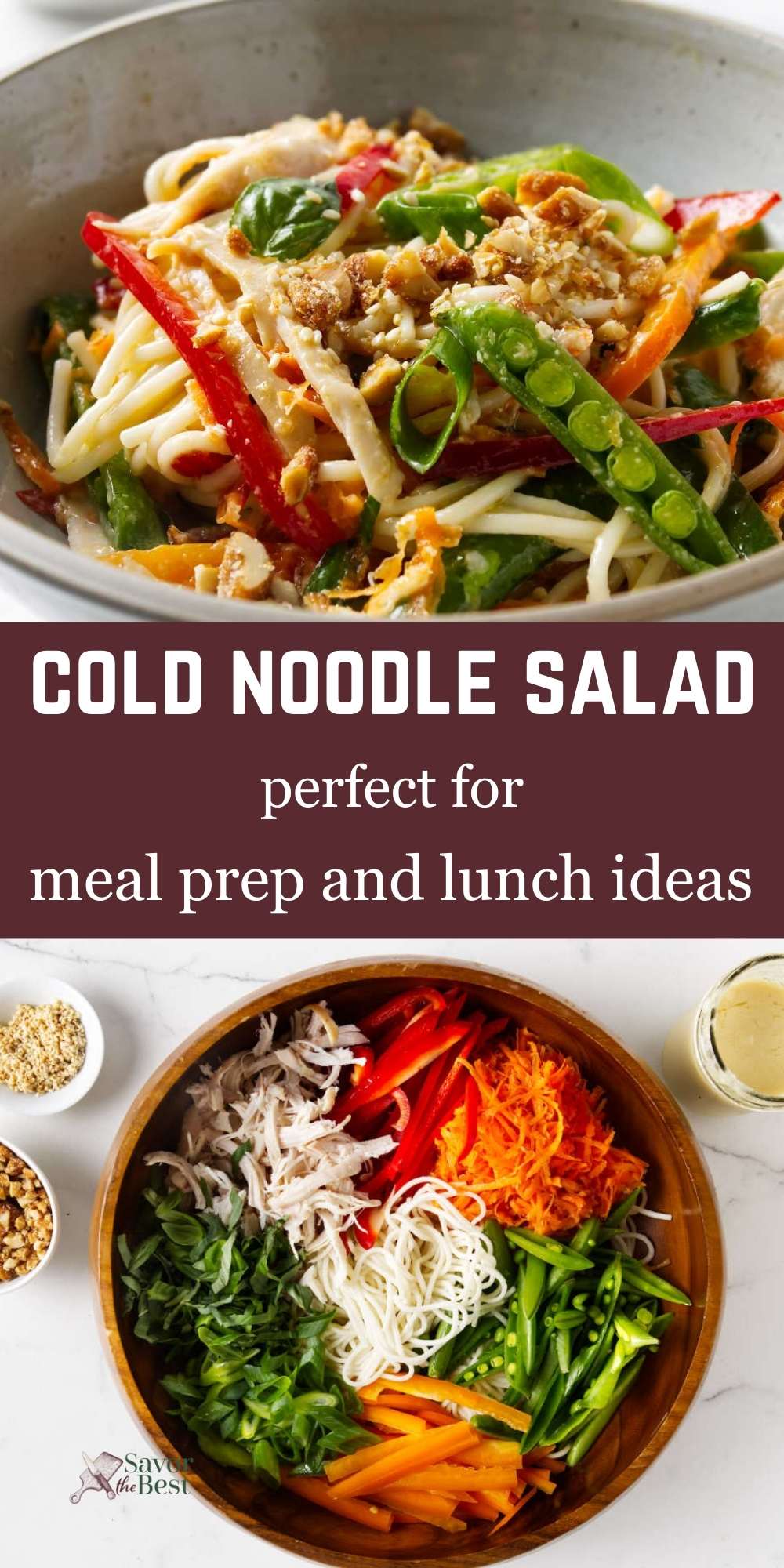 Cold Noodle Salad with Miso Ginger Dressing - Savor the Best