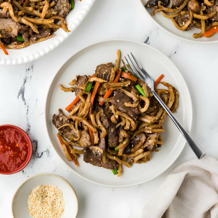 Stir Fried Beef Udon Noodles - Savor the Best