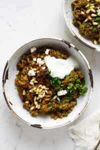 One Pot Lentils and Rice - Savor the Best