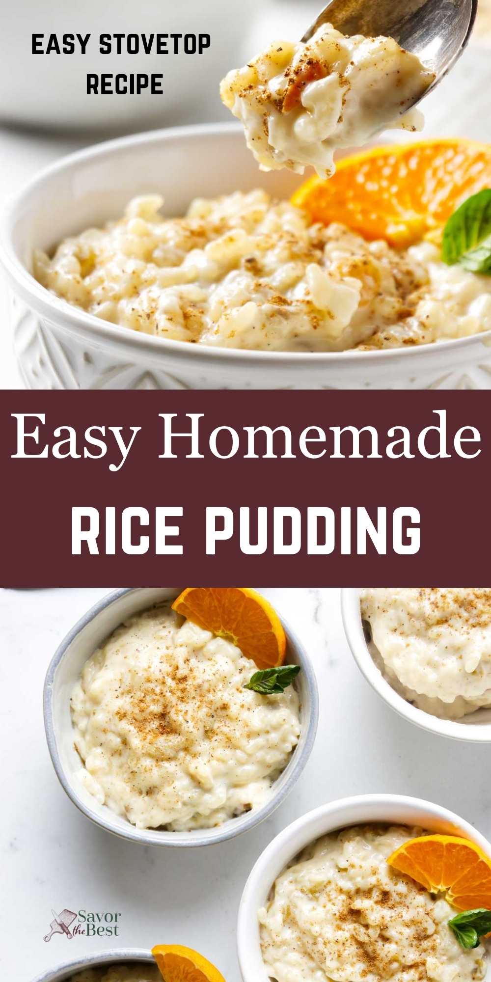 Easy Stovetop Rice Pudding - Savor the Best