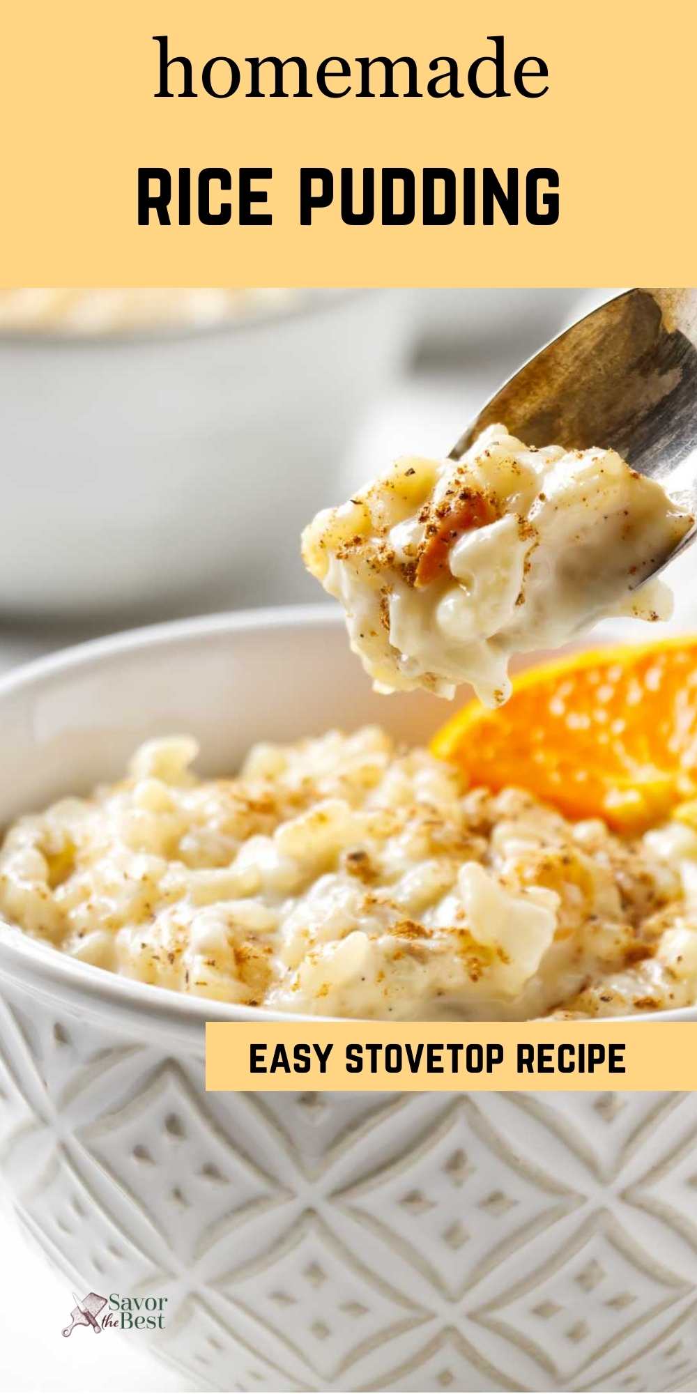Easy Stovetop Rice Pudding - Savor the Best