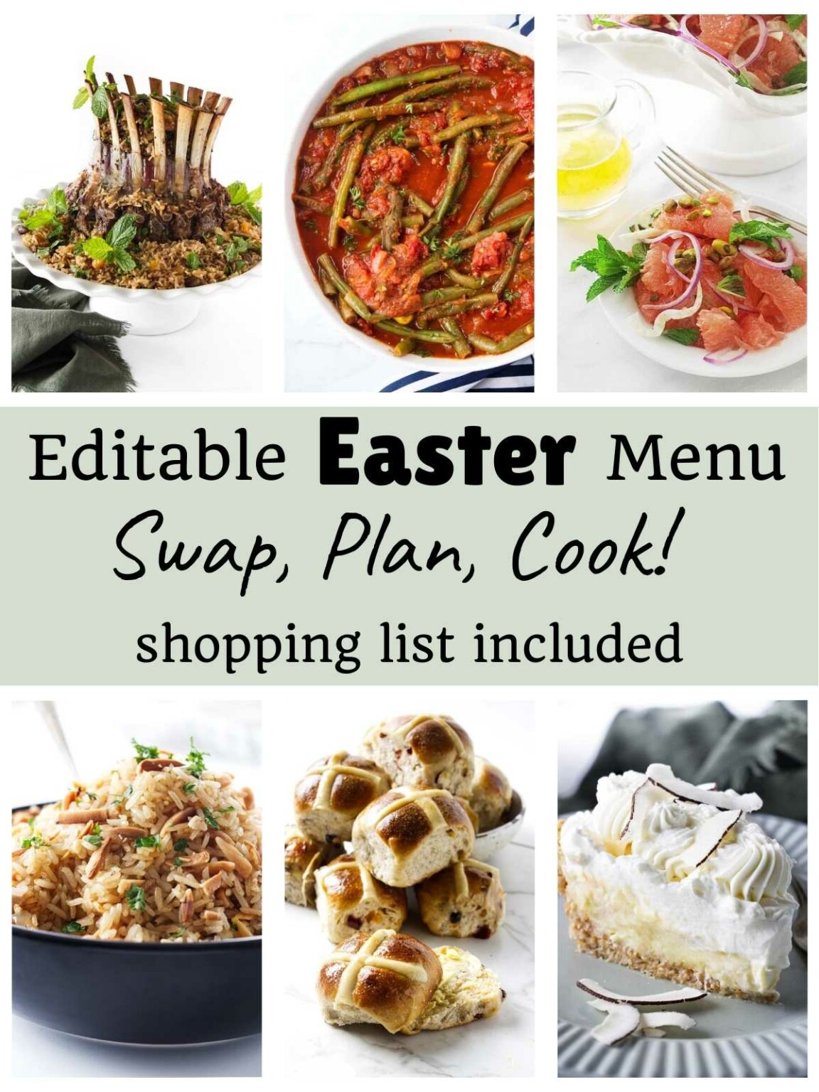 Easter Menu: Crown Rack of Lamb and Rice Pilaf - Savor the Best