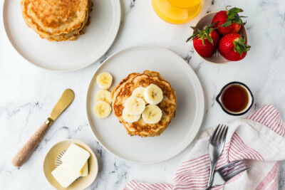 Buttermilk Banana Pancakes - Savor the Best