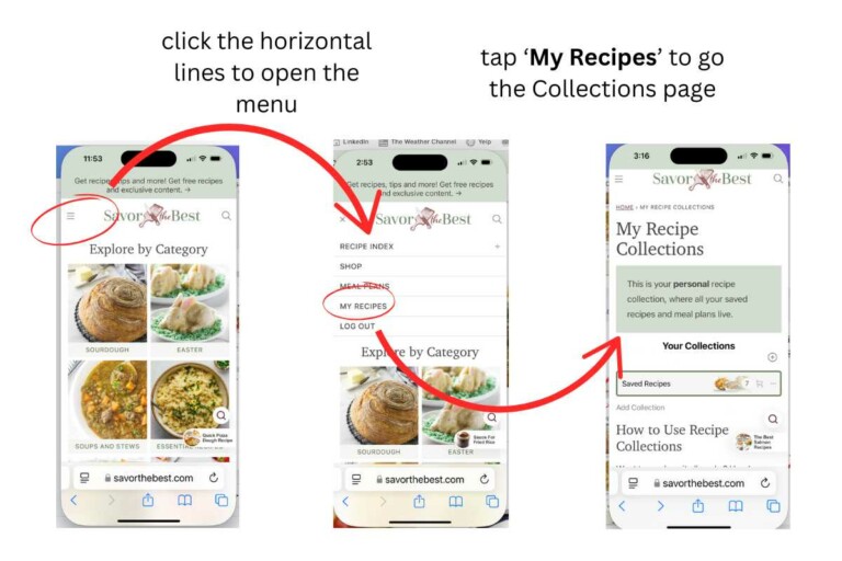 How to Create Recipe Collections - Savor the Best