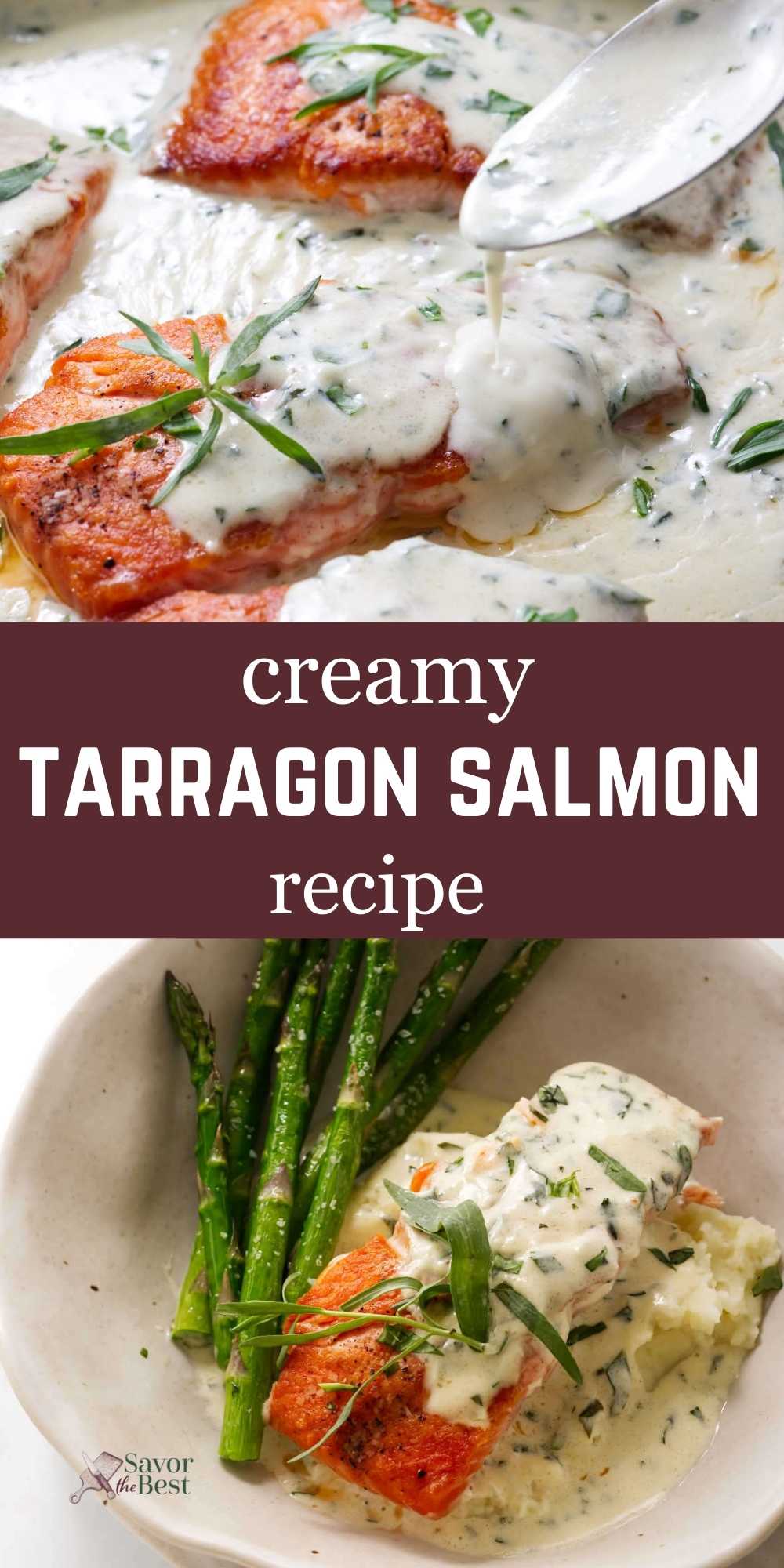 Salmon in Tarragon Sauce - Savor the Best
