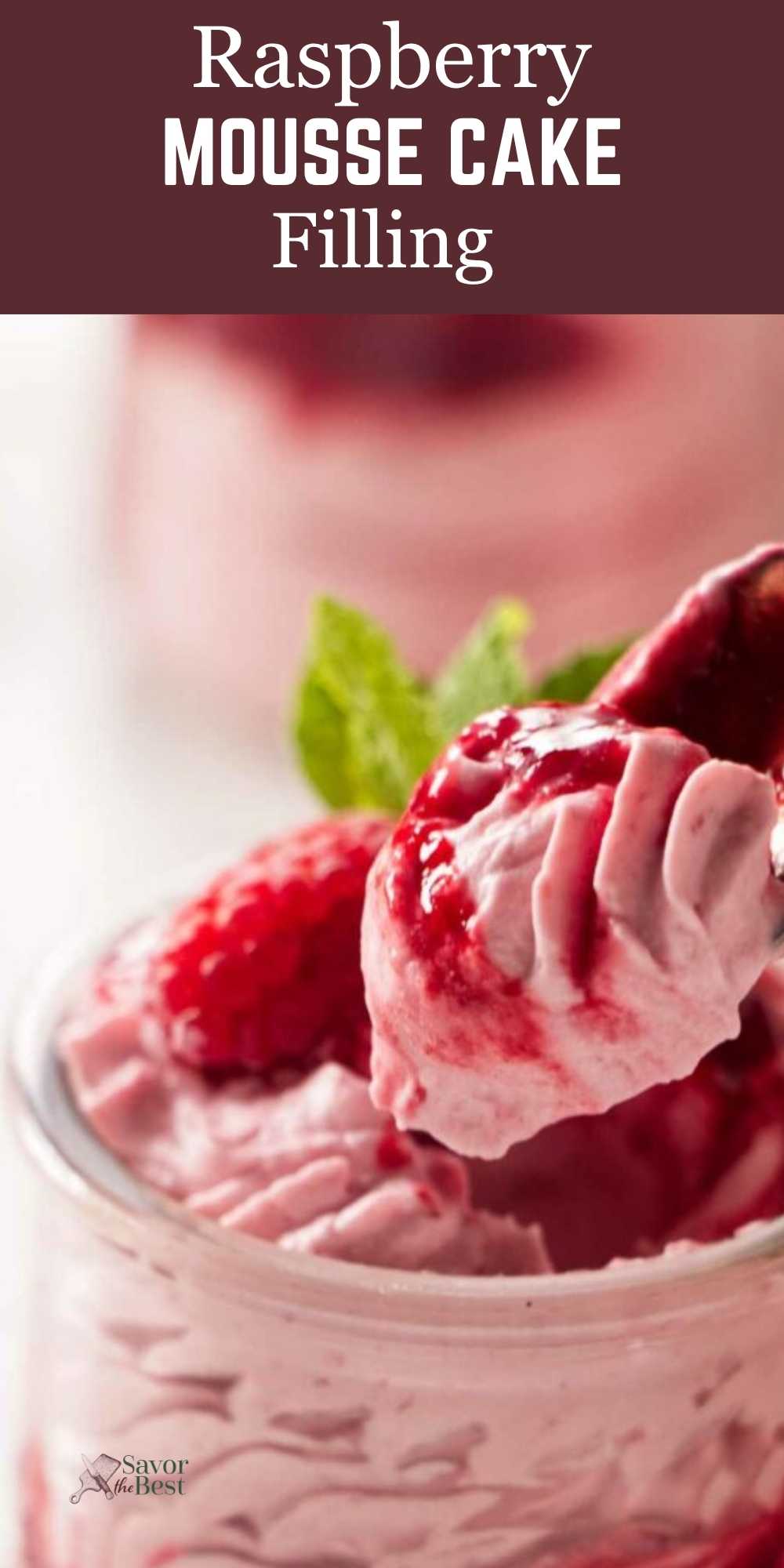 Raspberry Mousse Cake Filling - Savor the Best