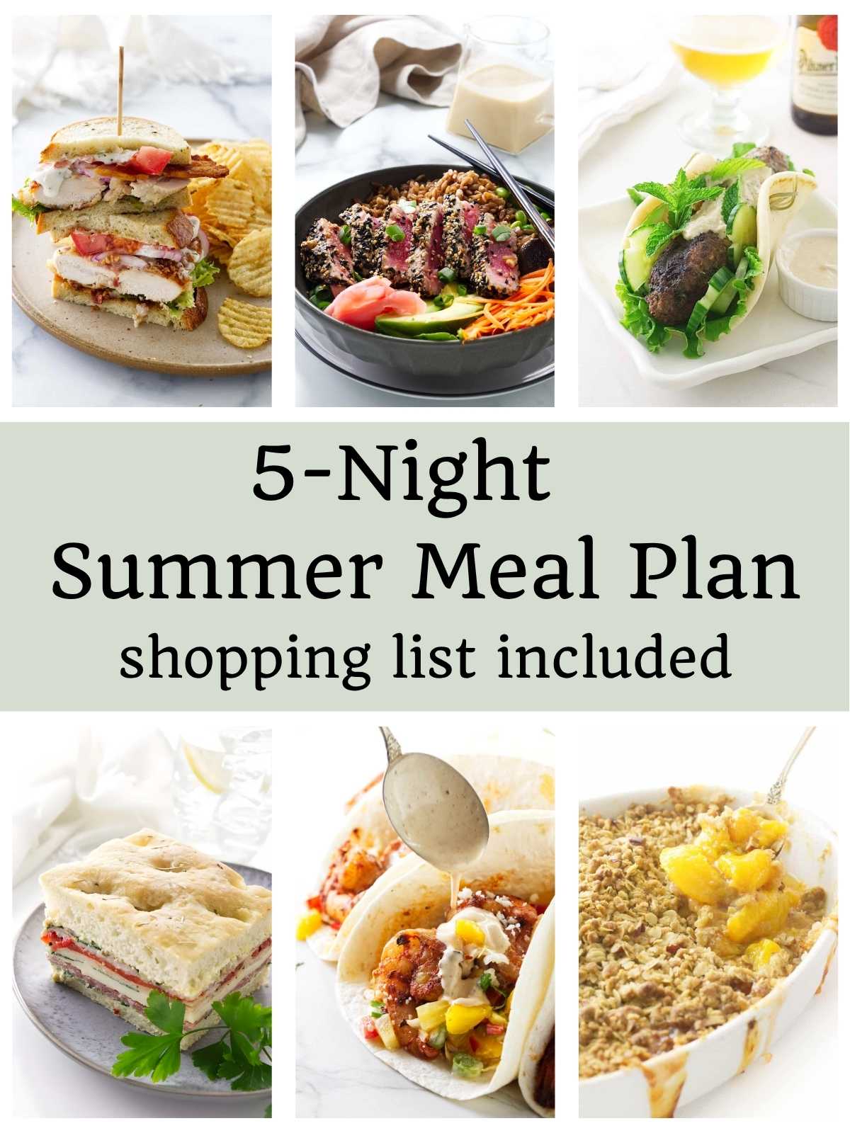 Summer Dinner Ideas and Menu Plans - Savor the Best
