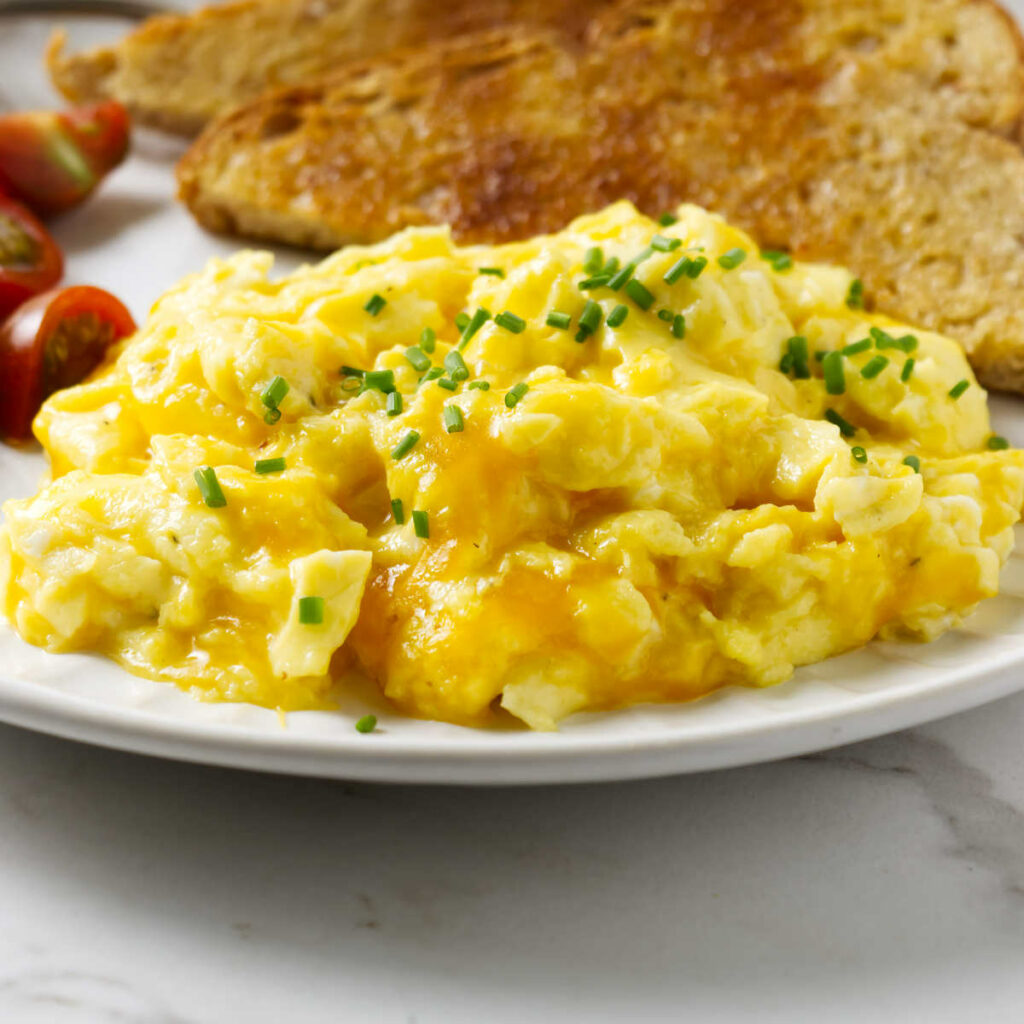 Cheesy Scrambled Eggs - Savor the Best