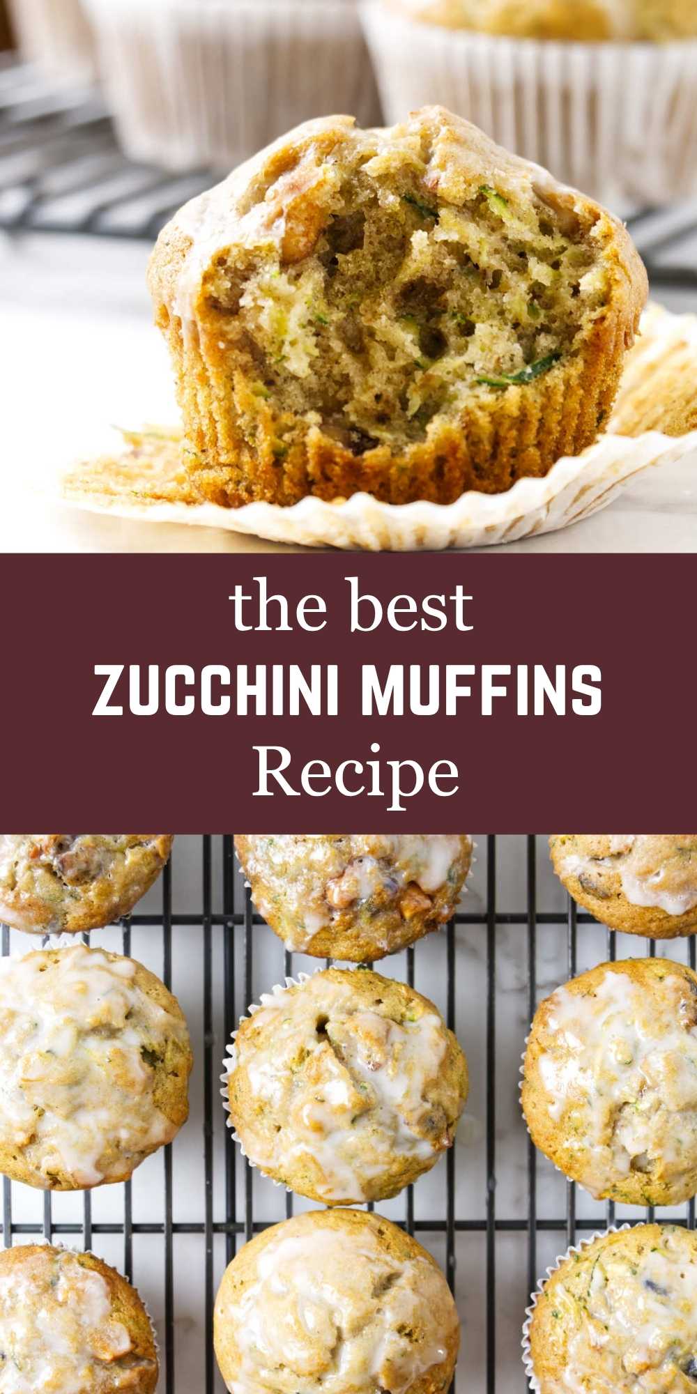 Homemade Zucchini Muffins - Savor the Best