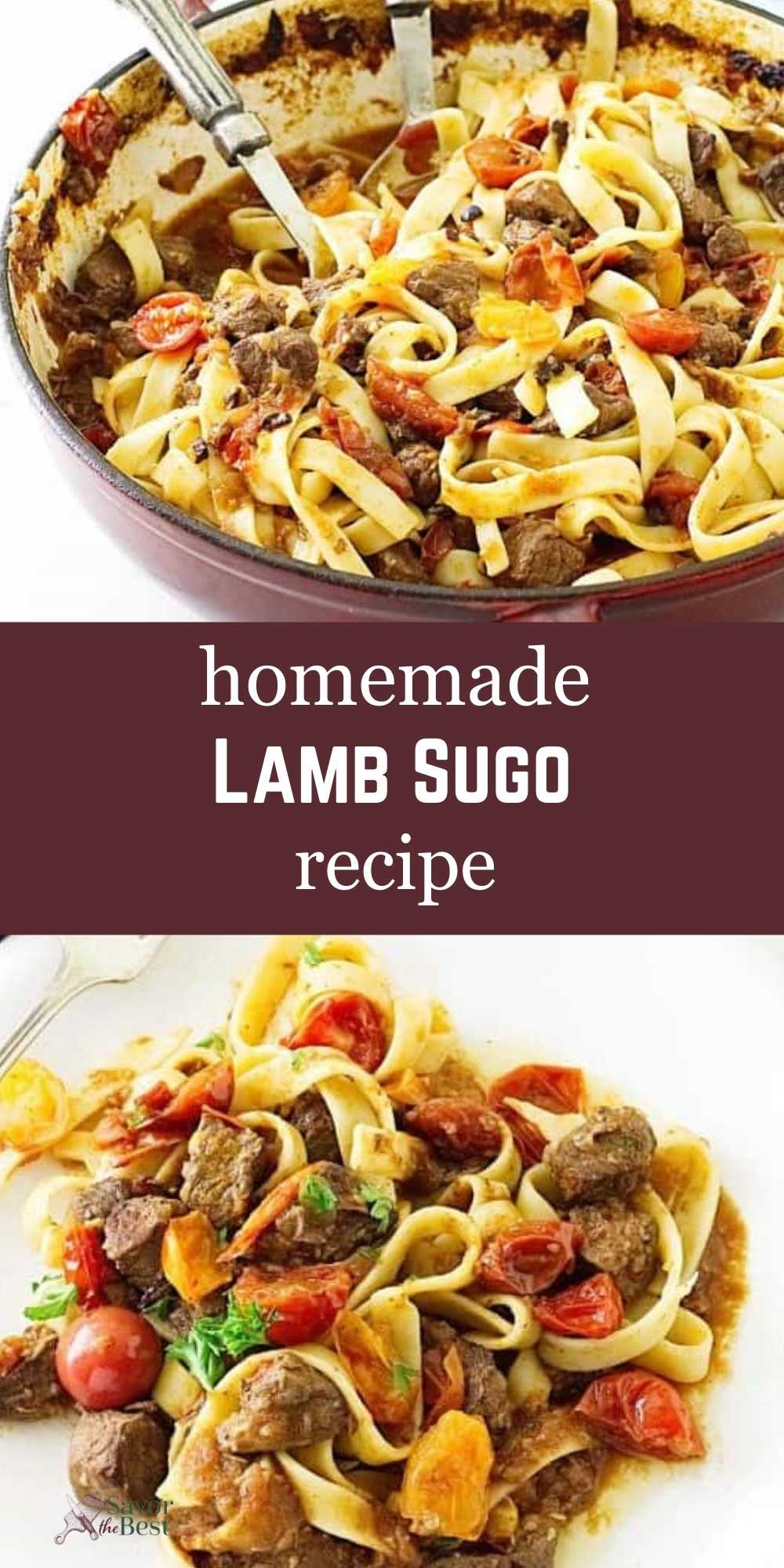 Lamb Sugo (Lamb Ragu) - Savor the Best