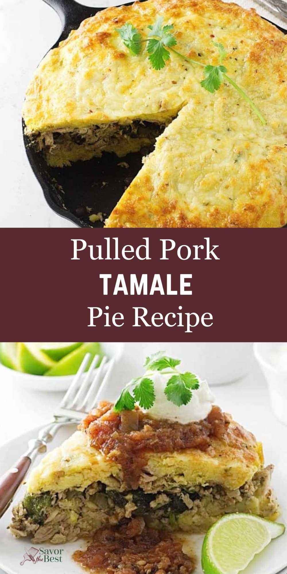 Chipotle Pulled Pork Tamale Pie - Savor the Best