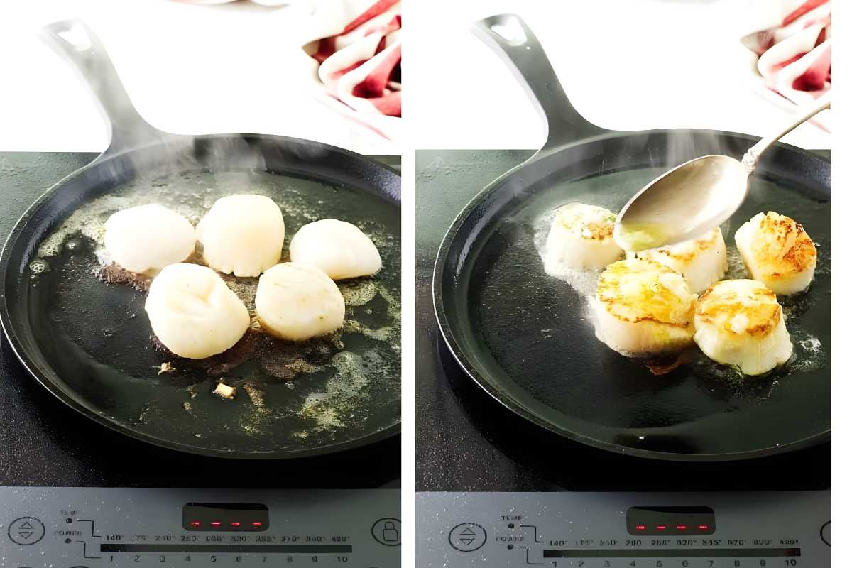 Seared Scallops with Romesco Sauce - Savor the Best