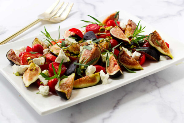 Tomato Fig Salad - Savor the Best