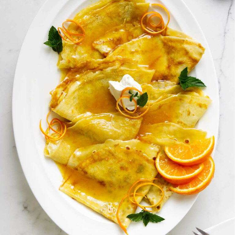 Crêpes Suzette - Savor the Best