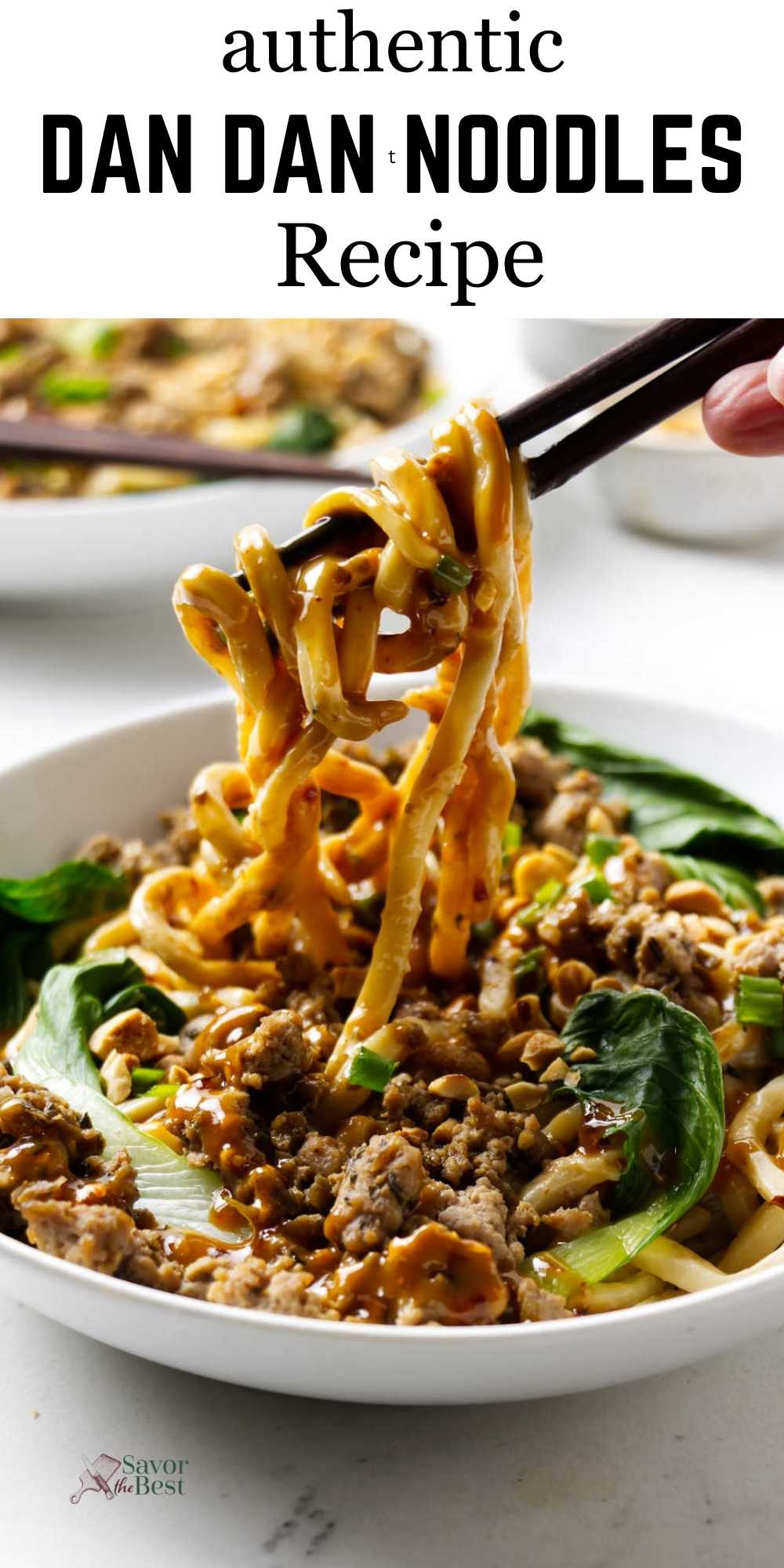 Dan Dan Noodles - Savor the Best
